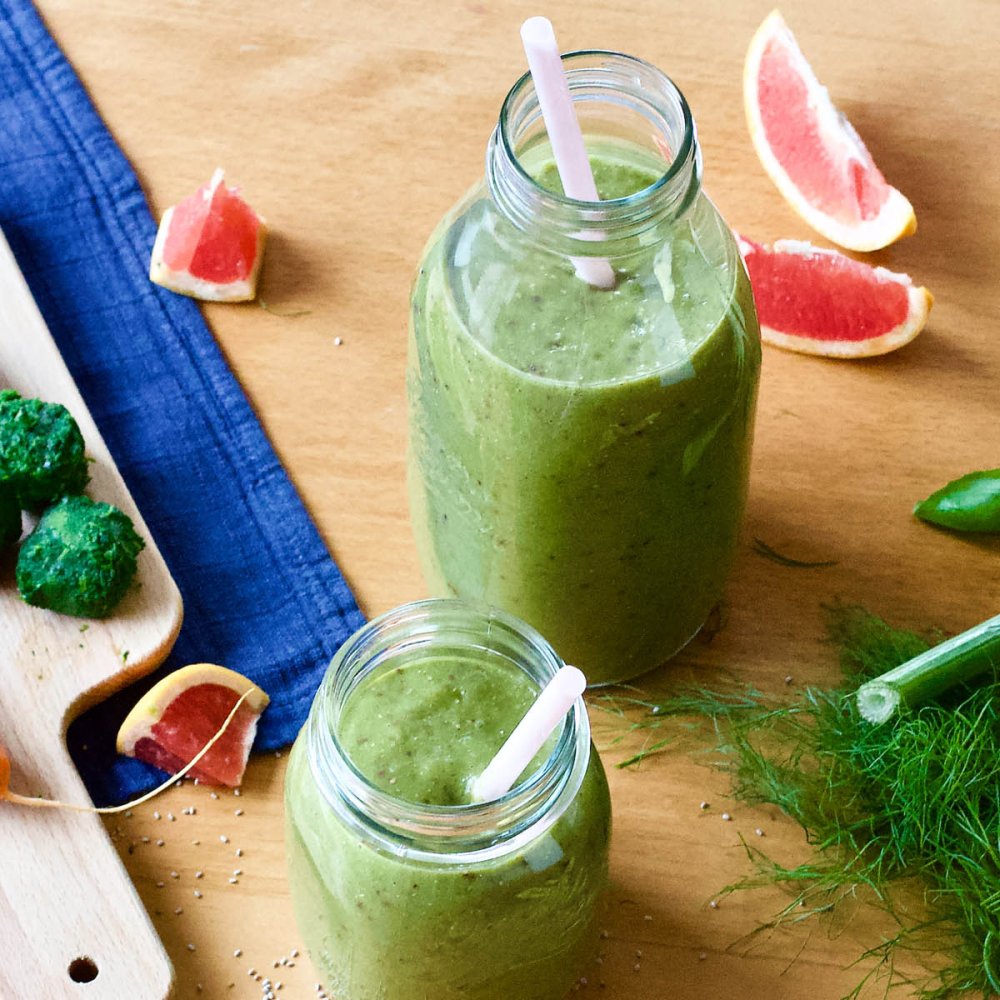Glowing Skin Green Smoothie Recipe - Refresh My Health