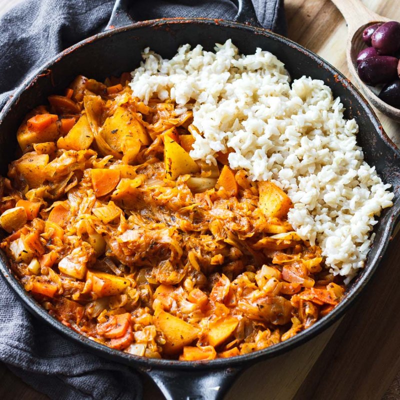 Traditional Sour Cabbage Stew (Vegan) – Refresh My Health