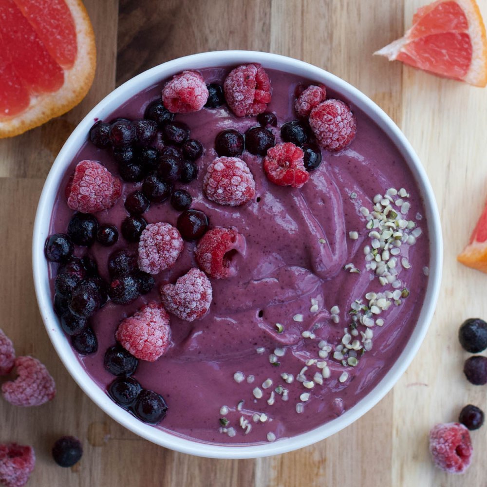 Refreshing Purple Smoothie Bowl Recipe – Refresh My Health