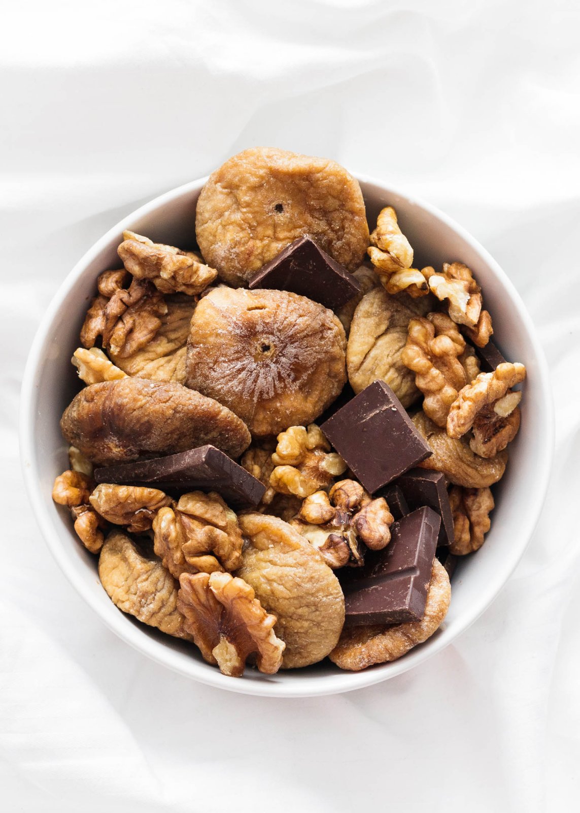 Walnut Fig Chocolate Easy Raw Vegan Snack - Refresh My Health