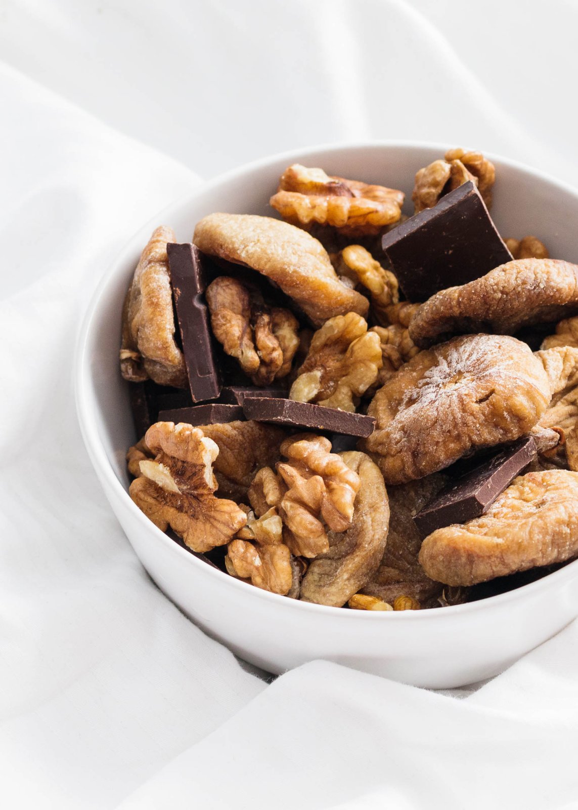 Walnut Fig Chocolate Easy Raw Vegan Snack - Refresh My Health